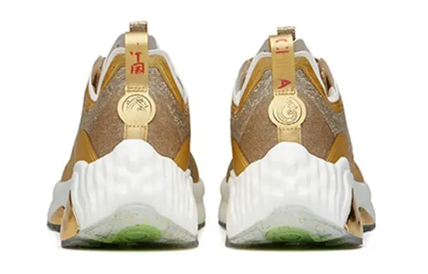 ANTA Life Collection Tokyo Olympics China Edition 'gold' Sneakers