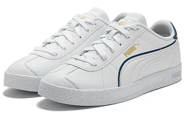 PUMA Club Fc Low Top Sneakers - White/gold/blue