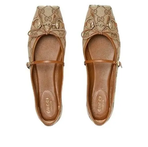 Gucci 26 Horsebit Ballet Flat