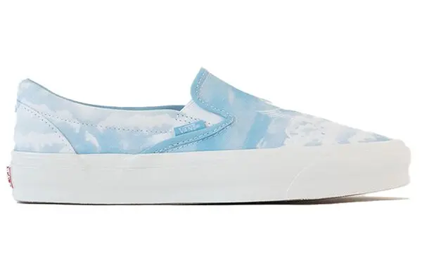 VANS Kith X Vault Og Classic Slip-on Lx 'clouds - White/blue
