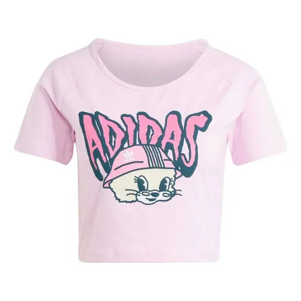 Adidas Originals Graphic T-shirt - Pink