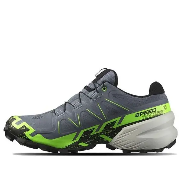 SALOMON Speedcross 6 Athletic Sneakers - Gray/green