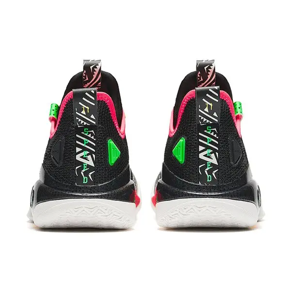 ANTA Shock Wave 5 Pro Sneakers - Black/green
