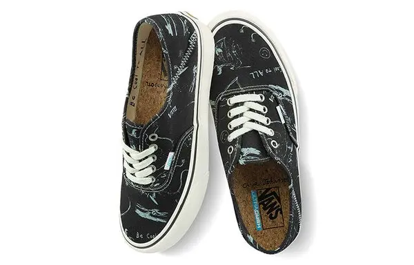 VANS Chris Johanson X Authentic Sf " Antique White - Black