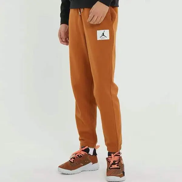 Nike Ss22 Solid Color Sports Pants/trousers/joggers Khaki