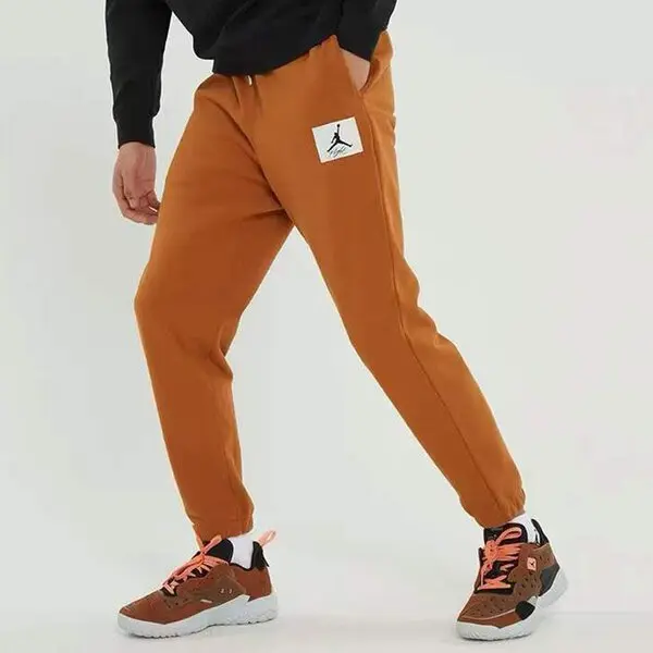 Nike Ss22 Solid Color Sports Pants/trousers/joggers Khaki