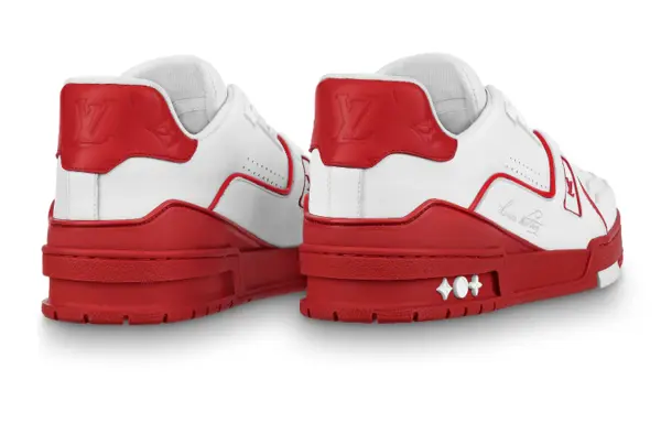 LOUIS VUITTON Trainers - White/red