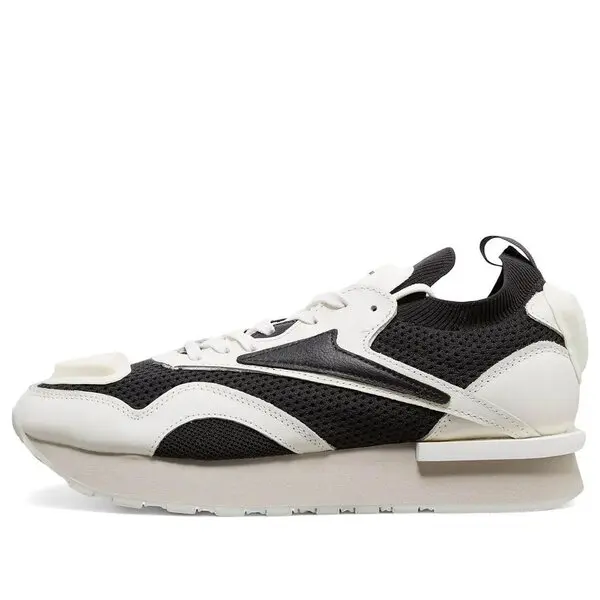REEBOK Classic Leather Nylon Plus Sneakers - White/black