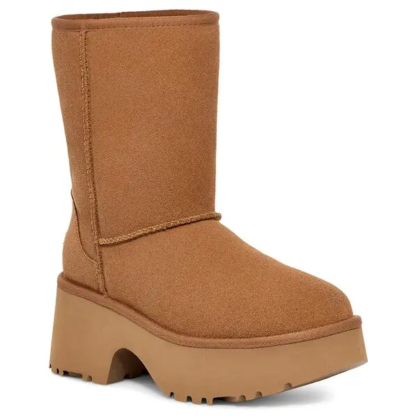 UGG Classic Short New Heights Boots - Chestnut
