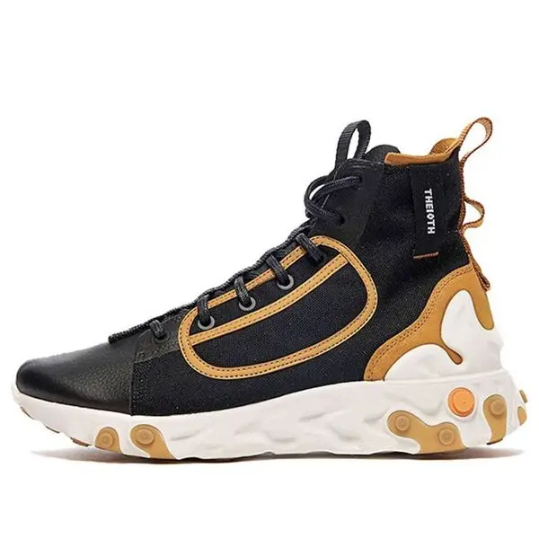 Nike React Ianga 'the10th' High Top Sneakers - Black/wheat