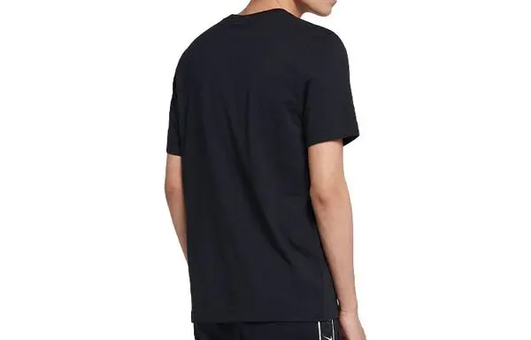 Nike Graphic Print Short Sleeve T-shirt - Black