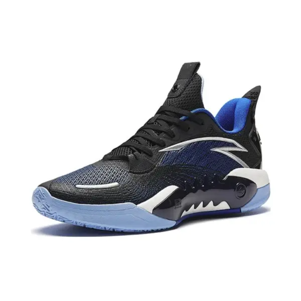 ANTA Shock Wave 5 High Top Sneakers - Navy/black