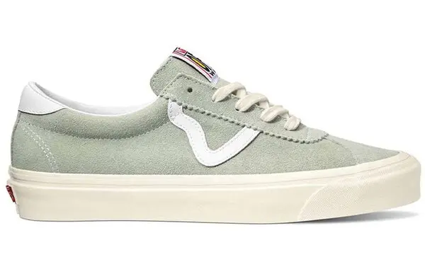 VANS Style 73 Dx Anaheim Factory Platinum Low Top Sneakers - Light Green