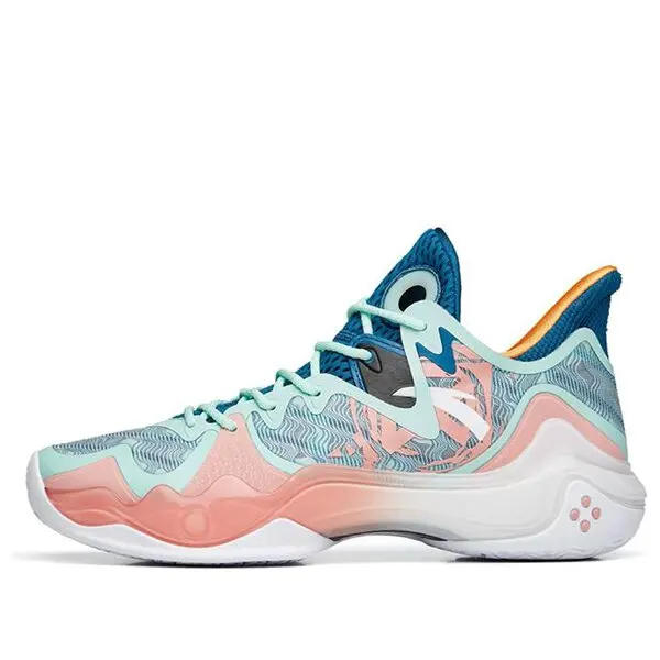 ANTA Shock Wave 4 - Blue/mint/pink
