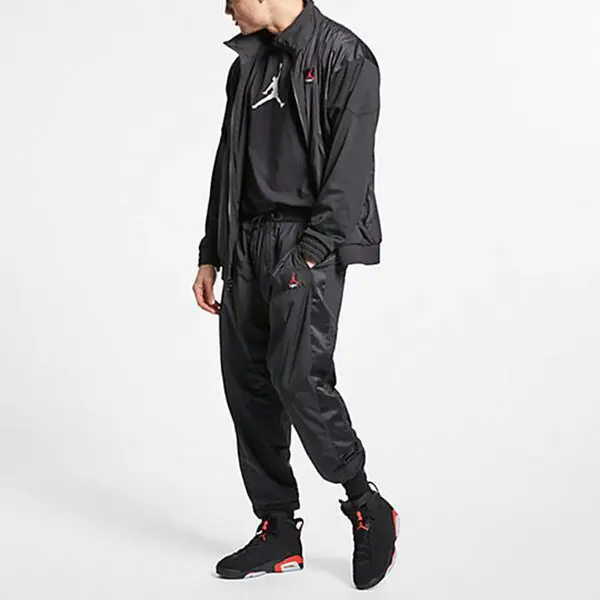 JORDAN Sports Stand Collar Windproof Woven Jacket