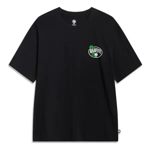 LI-NING Badfive Logo T-shirt - Black