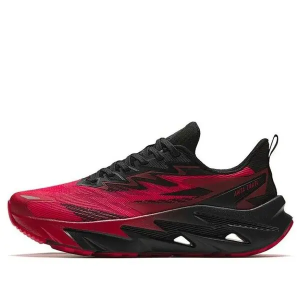 ANTA Tien-du Athletic Sneakers - Black/red