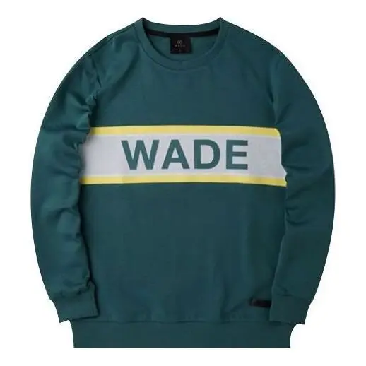 LI-NING Way Of Wade Knitted Alphabet Print Pullover - Green