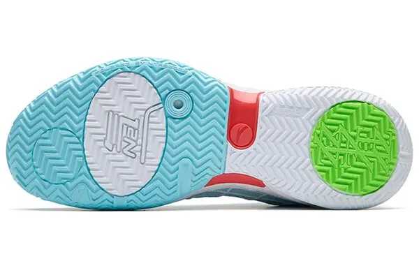 ANTA Light Crazy 3 Athletic Sneakers - Blue/white/red