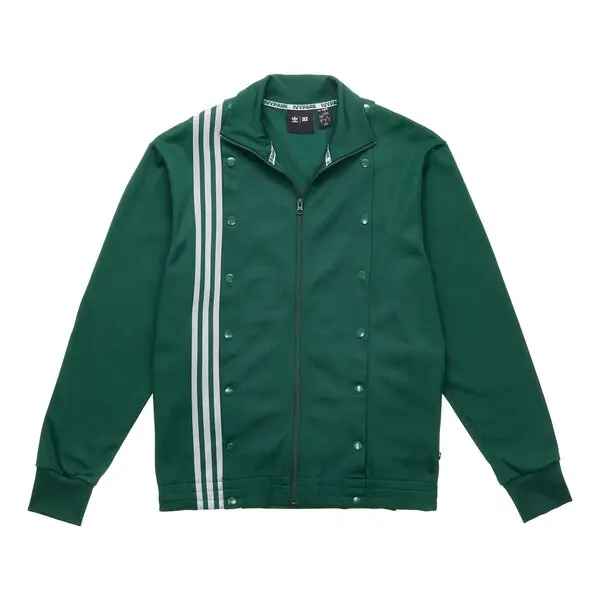 Adidas Originals X Ivy Park Crossover Stripe Track Jacket - Green