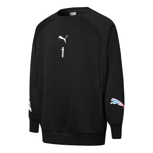PUMA Logo Graphic Sweatshirt - Black