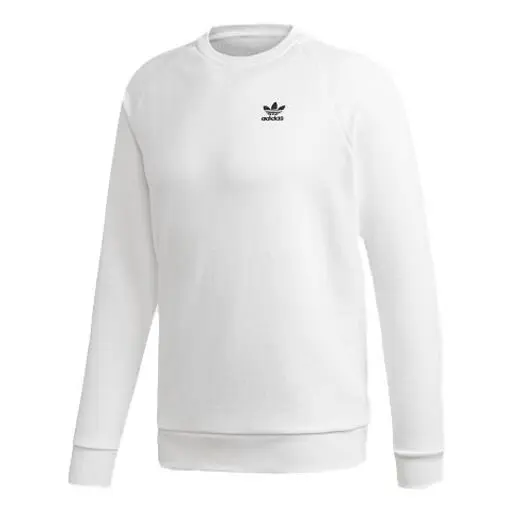 Adidas Originals Casual Sports Pullover - White