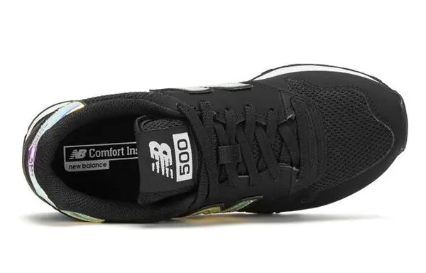 NEW BALANCE 500 Retro Casual Sneakers - Black