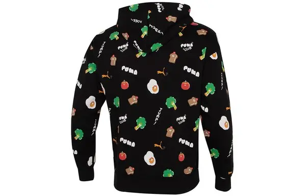PUMA Graphic Print Pullover Hoodie