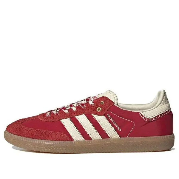 Adidas X Wales Bonner Samba Low Top Sneakers - Red/white