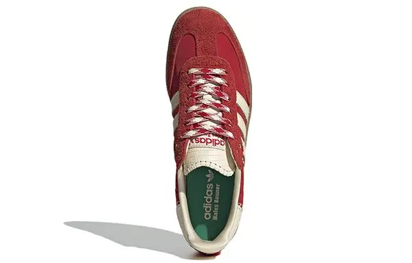 Adidas X Wales Bonner Samba Low Top Sneakers - Red/white