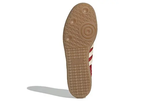 Adidas X Wales Bonner Samba Low Top Sneakers - Red/white