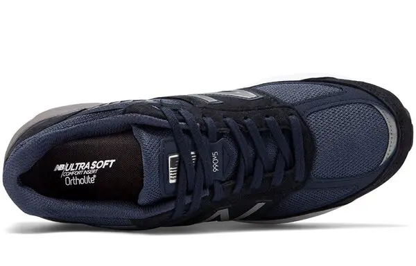 NEW BALANCE 990v5 Made In Usa Athletic Sneakers - Blue