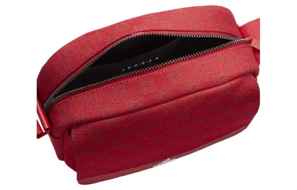 JORDAN Monogram Crossbody Bag - Red