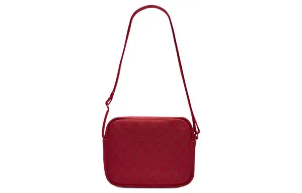 JORDAN Monogram Crossbody Bag - Red