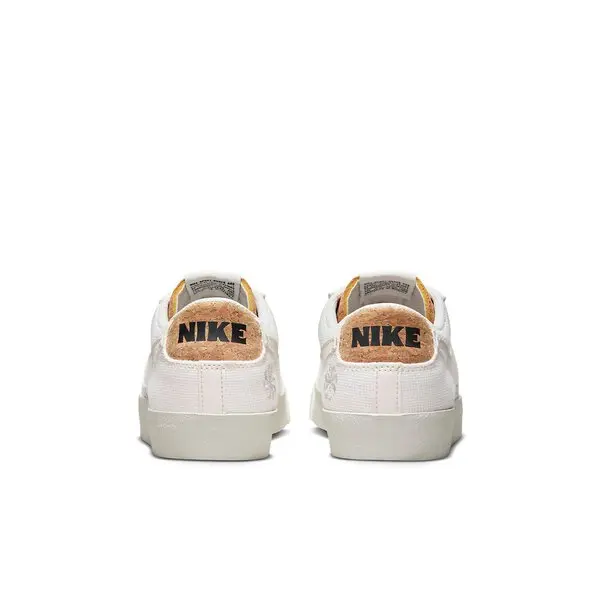 Nike Blazer Low '77 Premium Next Nature Cork Sneakers - Phantom/phantom-lt Bone-black