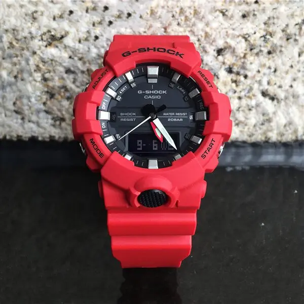 Casio G-shock Analog-digital Watch - Red