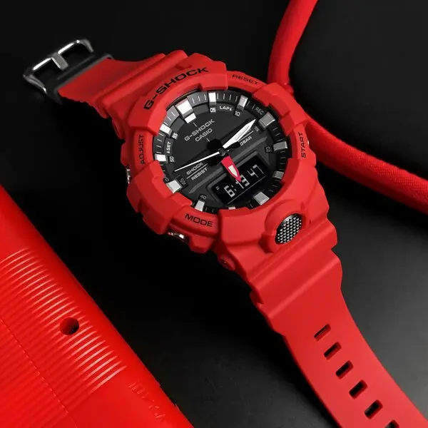 Casio G-shock Analog-digital Watch - Red