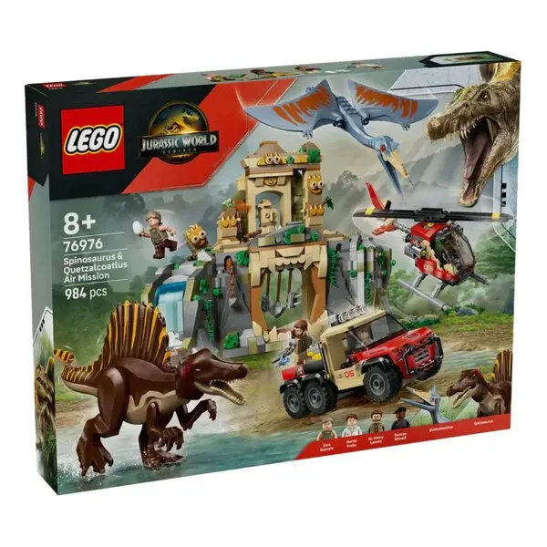 Lego Spinosaurus And Quetzalcoatlus Air Mission - Multi-color