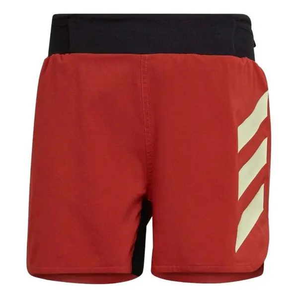 Adidas Colorblock Straight Slim Fit Reflective Sports Shorts - Default Color