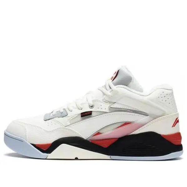 LI-NING Ln Bbs Athletic Sneakers - White/grey/red