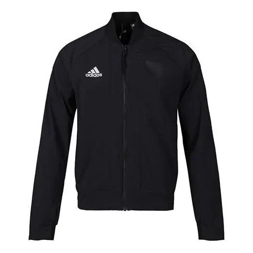 Adidas V Bomber Sports Jacket - Black