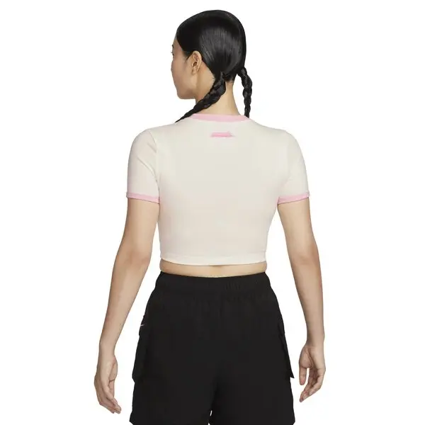 Nike Slim Cropped T-shirt - Sail