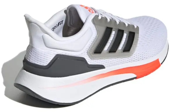 Adidas Eq21 Run Low Top Sneakers - White/black/orange