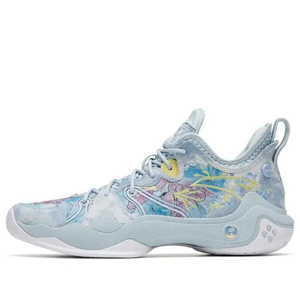 ANTA Shock Wave 4 Pro Athletic Sneakers - Light Blue