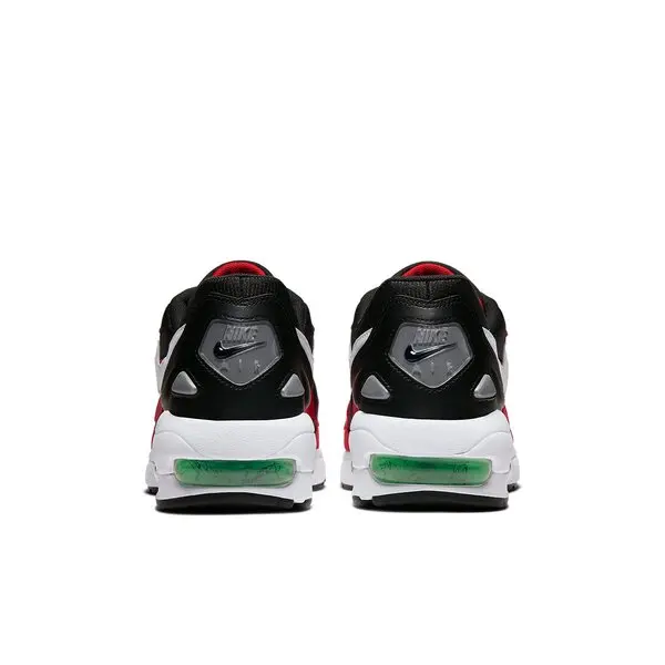 Nike Max 2 Light Sneakers - Black/red