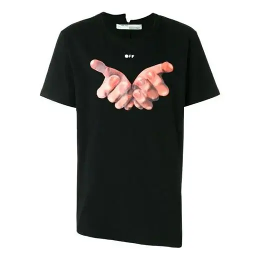 Off-White Mona Lisa Print T-shirt - Black