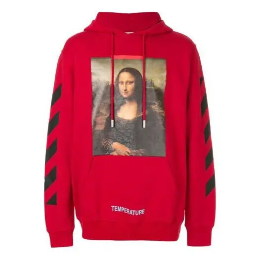 Off-White Mona Lisa Print T-shirt - Red