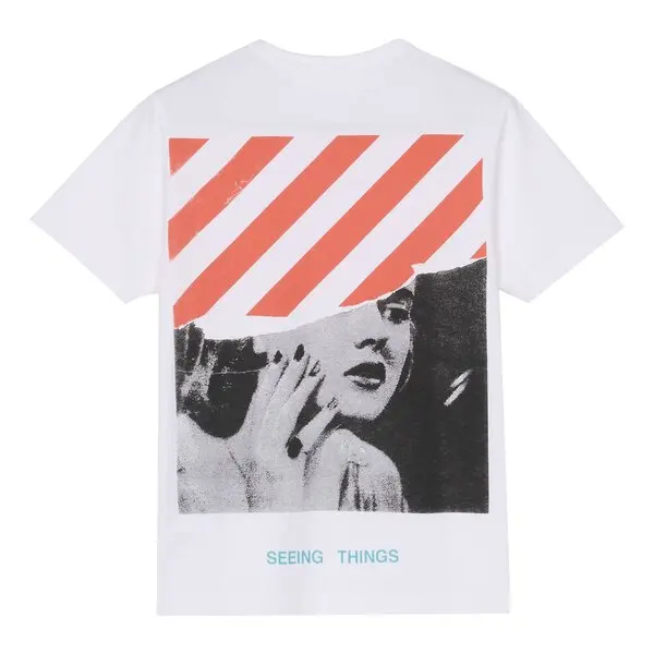 Off-White Mona Lisa Print T-shirt - White