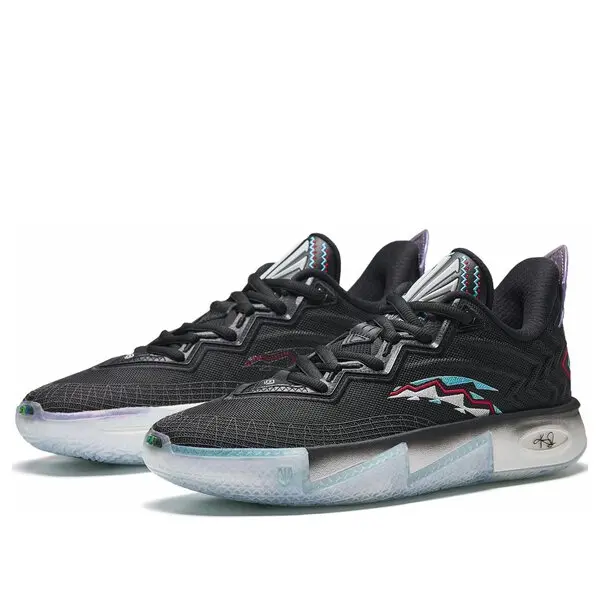 ANTA Kai 2 'muse' Footwear - Black/blue/red