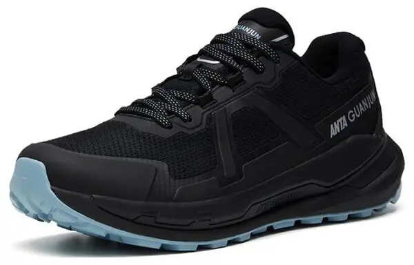 ANTA Champion Lite Athletic Sneakers - Black/blue